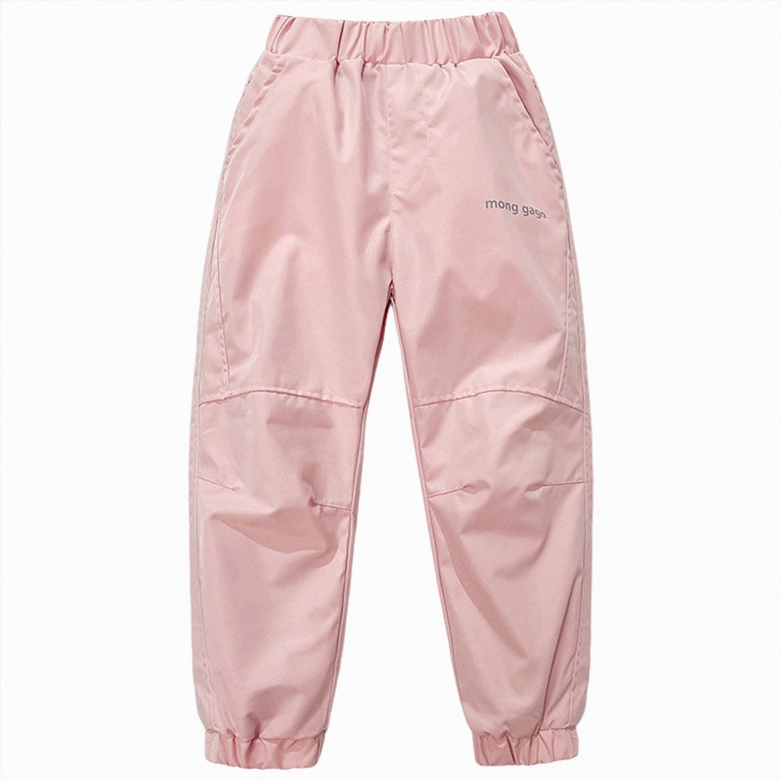UngA Boys Girls Snow Pants Waterproof Fleece Lined Ski Pants Kids ...
