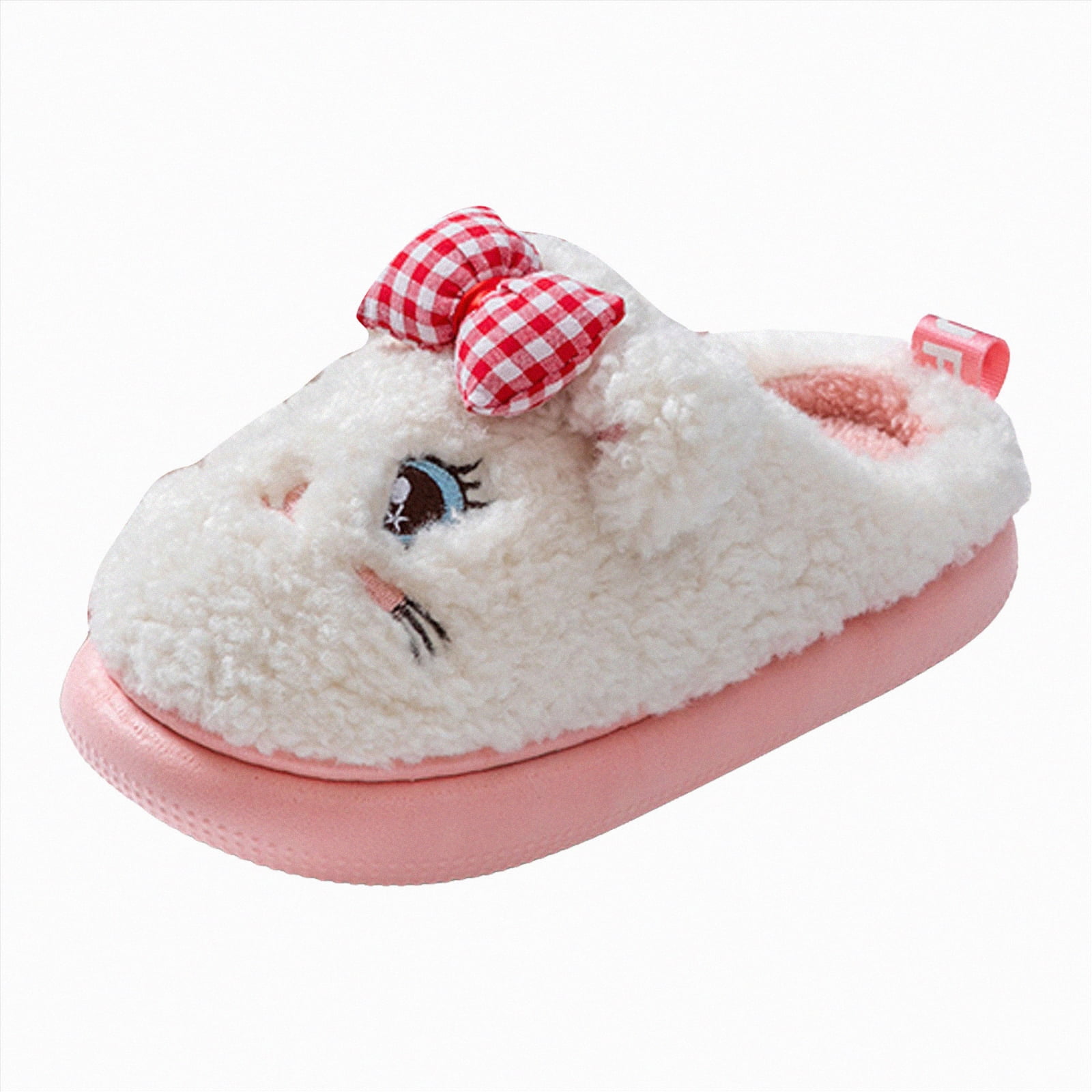 UngA Boys House Slippers Kids Slipper Winter Solid Versatile Plush ...