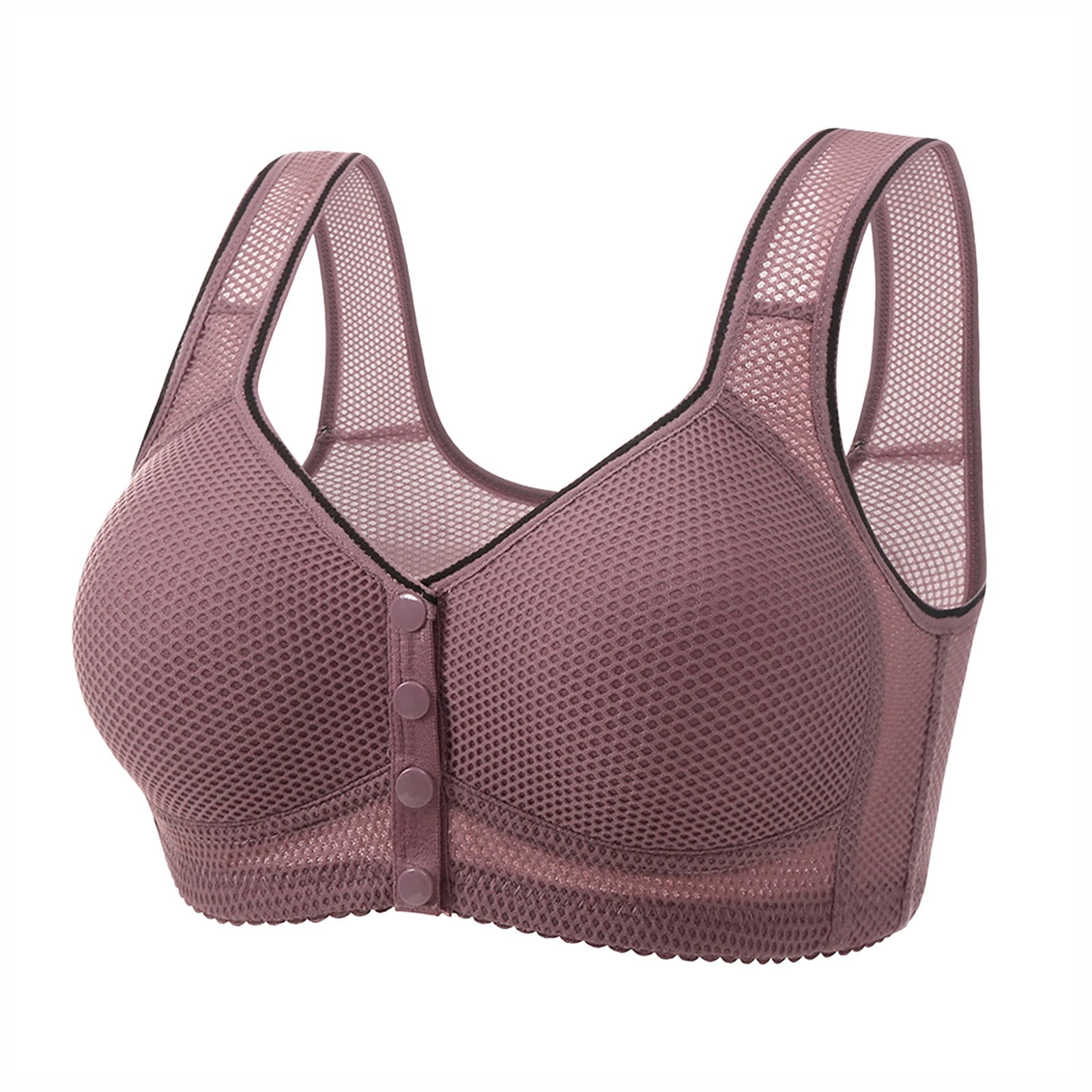 UngA Bras for Older Women No Underwire 2025 New Front Snap Bras for ...