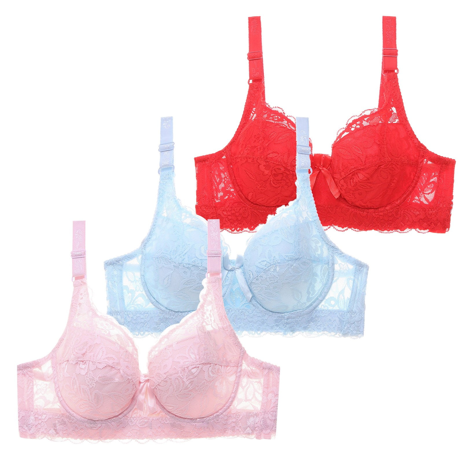 UngA Comfort Bras for Women Comfortable Push Up Seamless Bralettes Soft ...