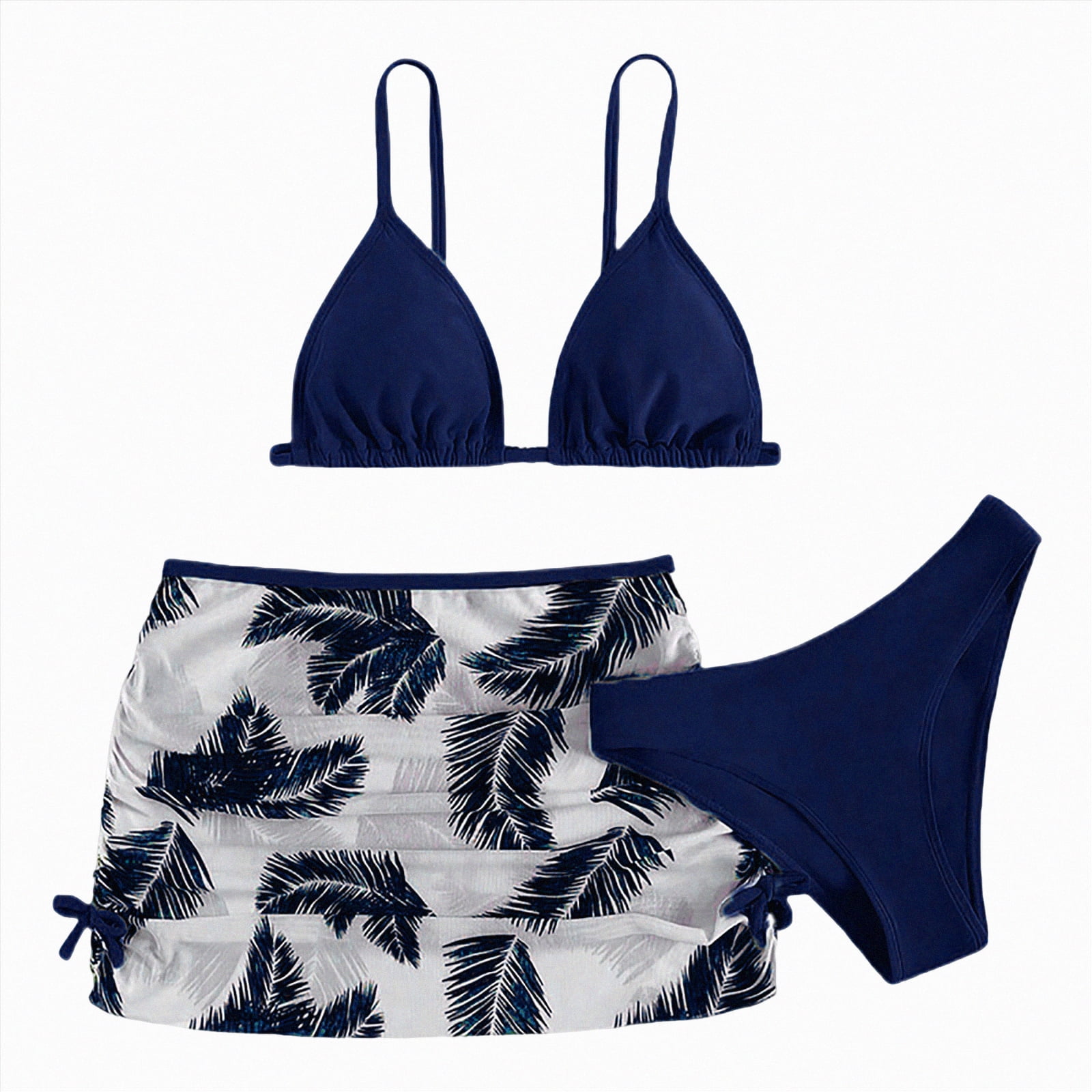 UngA Cute Swimsuits for Girls V Neck Spaghetti Strap Triangle Bathing ...