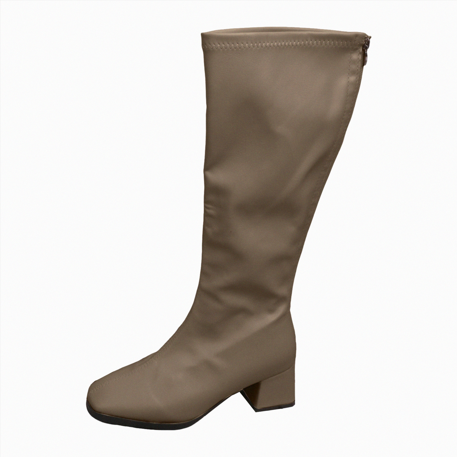 UngA Woman Boots Fold Over Boots Slouchy Boots Wide Calf Pleated ...