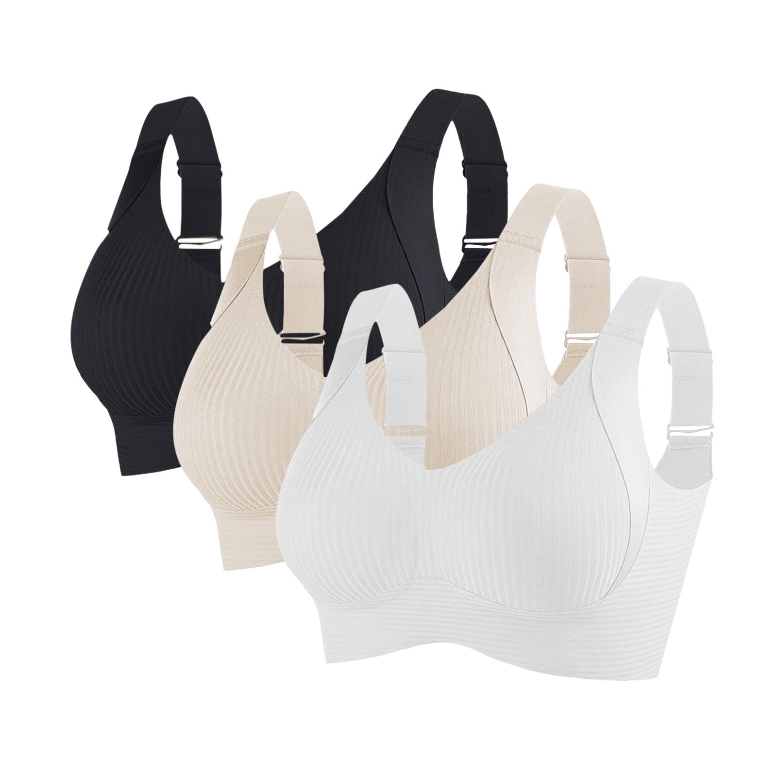 UngA Woman Bra Push Up No Underwire Bra Seamless Supportive Full ...