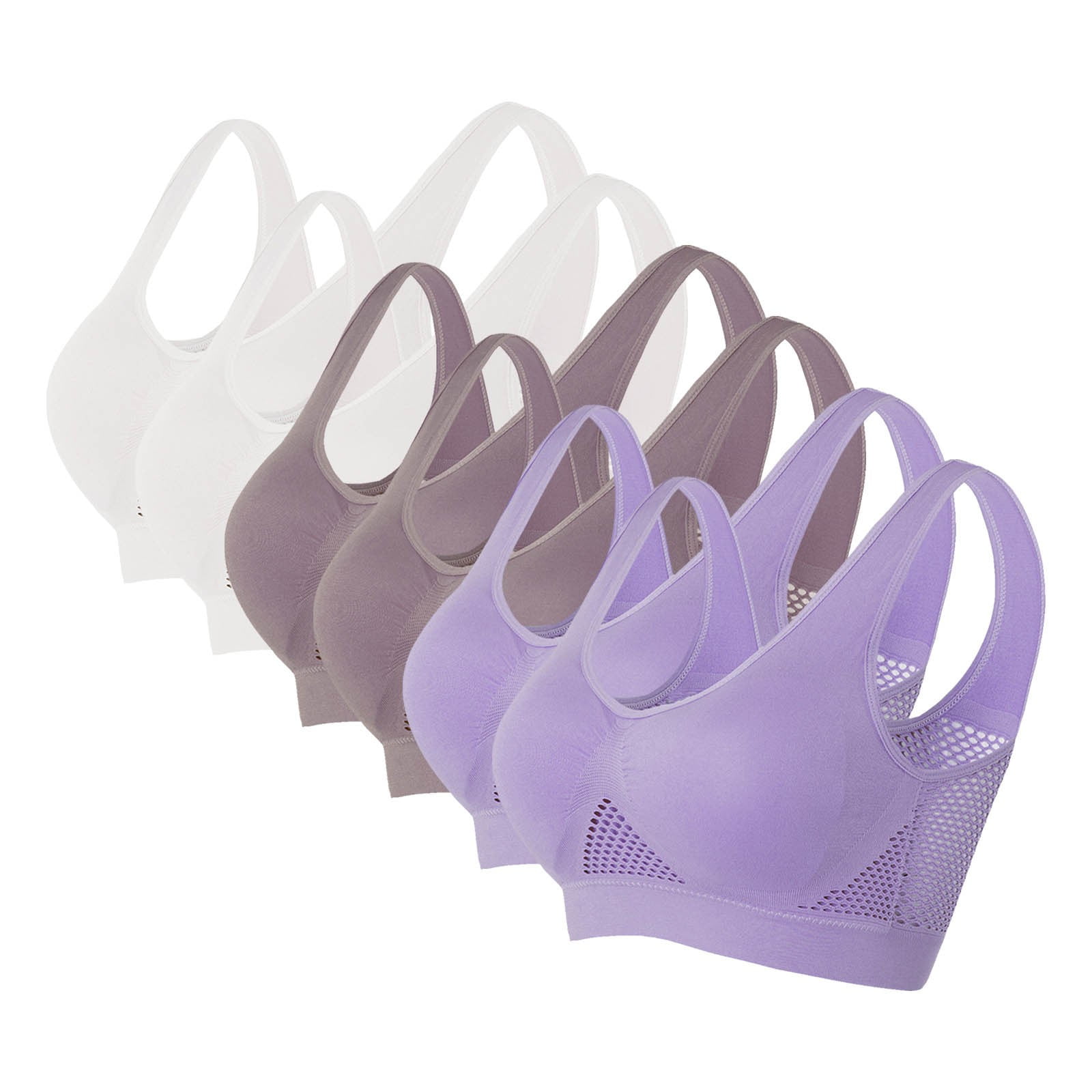 UngA Women Bras Full Coverage Unlined Lace Sexy Plus Size Underwire Bra ...