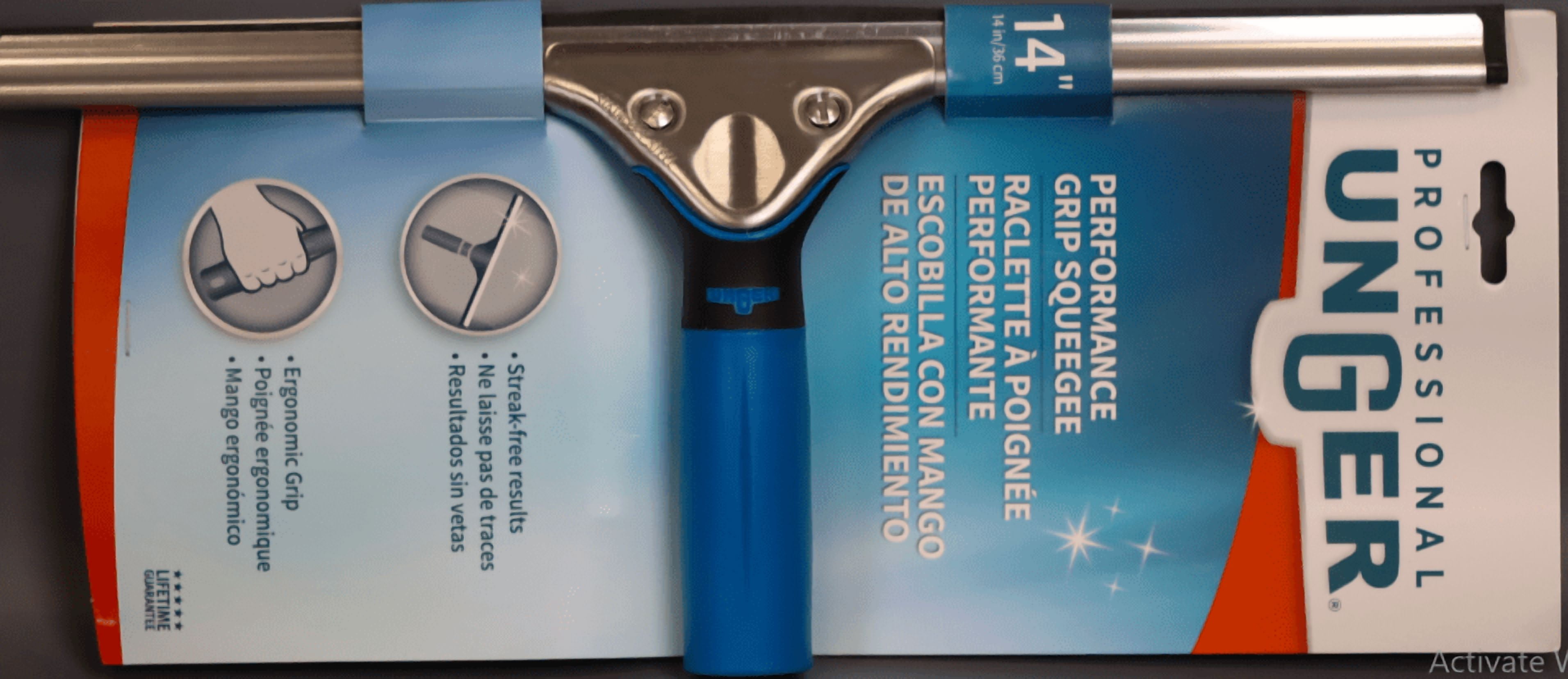 Unger Professional 977140 14 in. Ergo Window Squeegee - Walmart.com