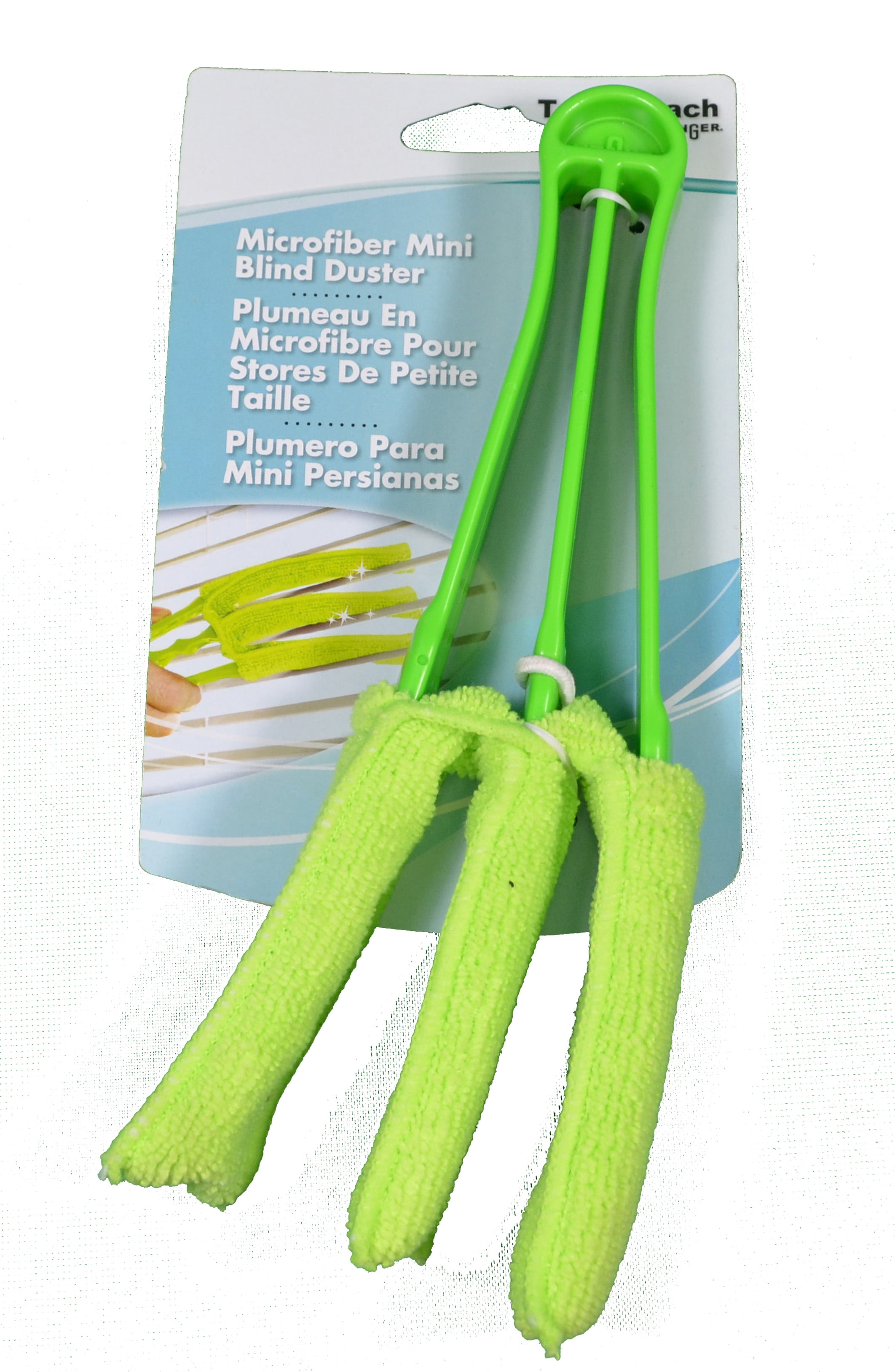 Unger Mini Window Blind Duster Microfiber Total Reach Washable Cleaning ...