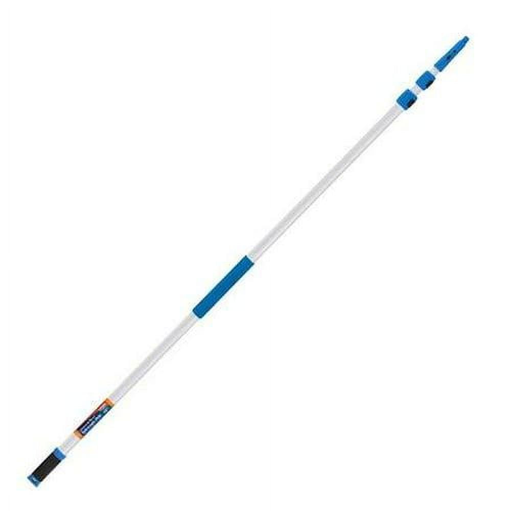 Unger Telescoping 18 ft. L X 2 in. D Aluminum Extension Pole Blue/White ...