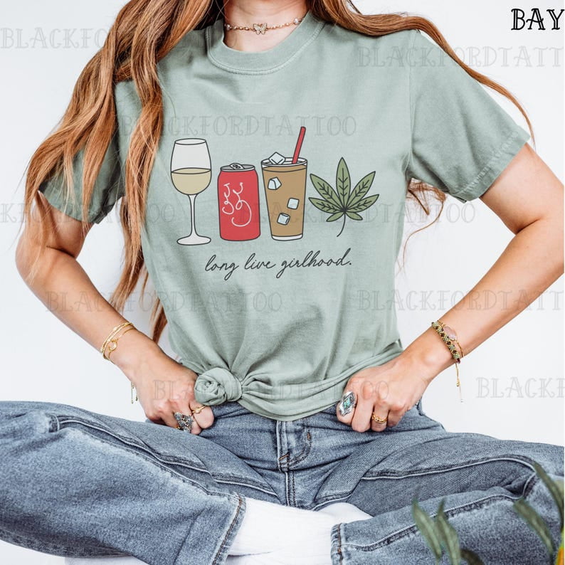 Unhinged Long Live Girlhood Tee – Gen Z Weirdcore Clothing Shirt ...