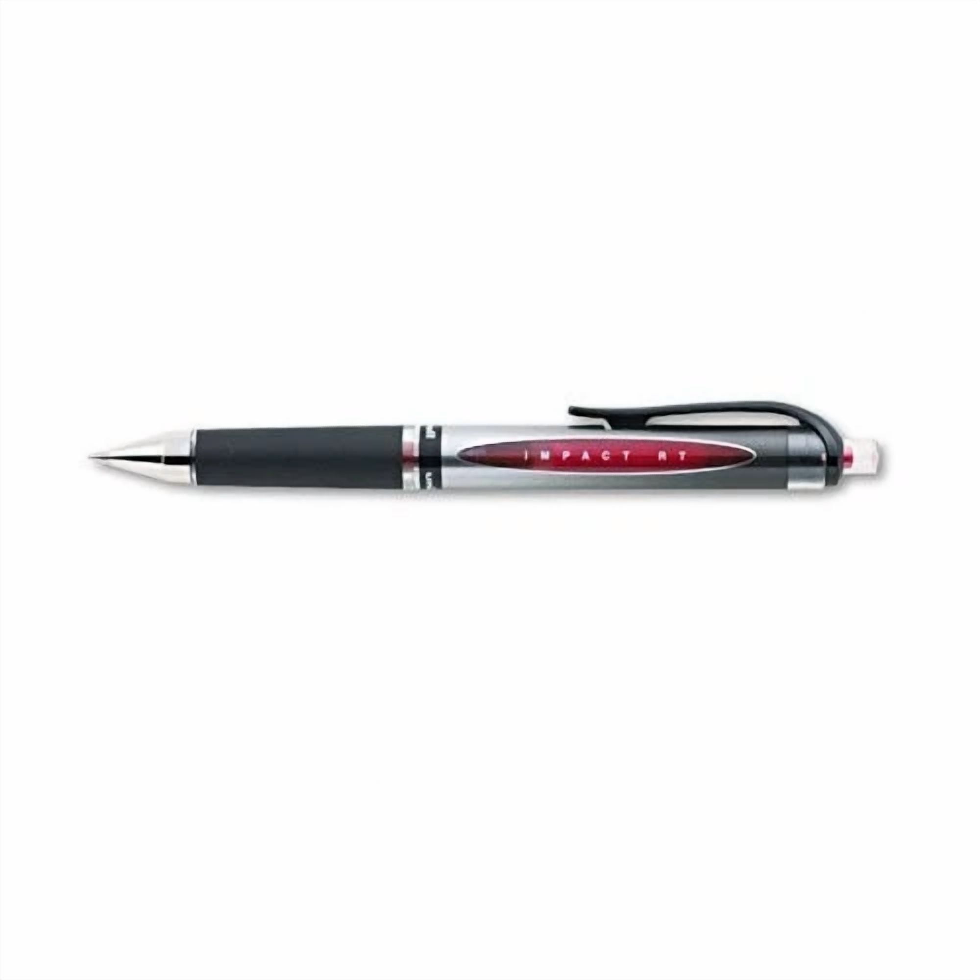 Uni-Ball : Gel Impact Retr Roller Ball Pen, Red Ink, Bold, 1 Office ...