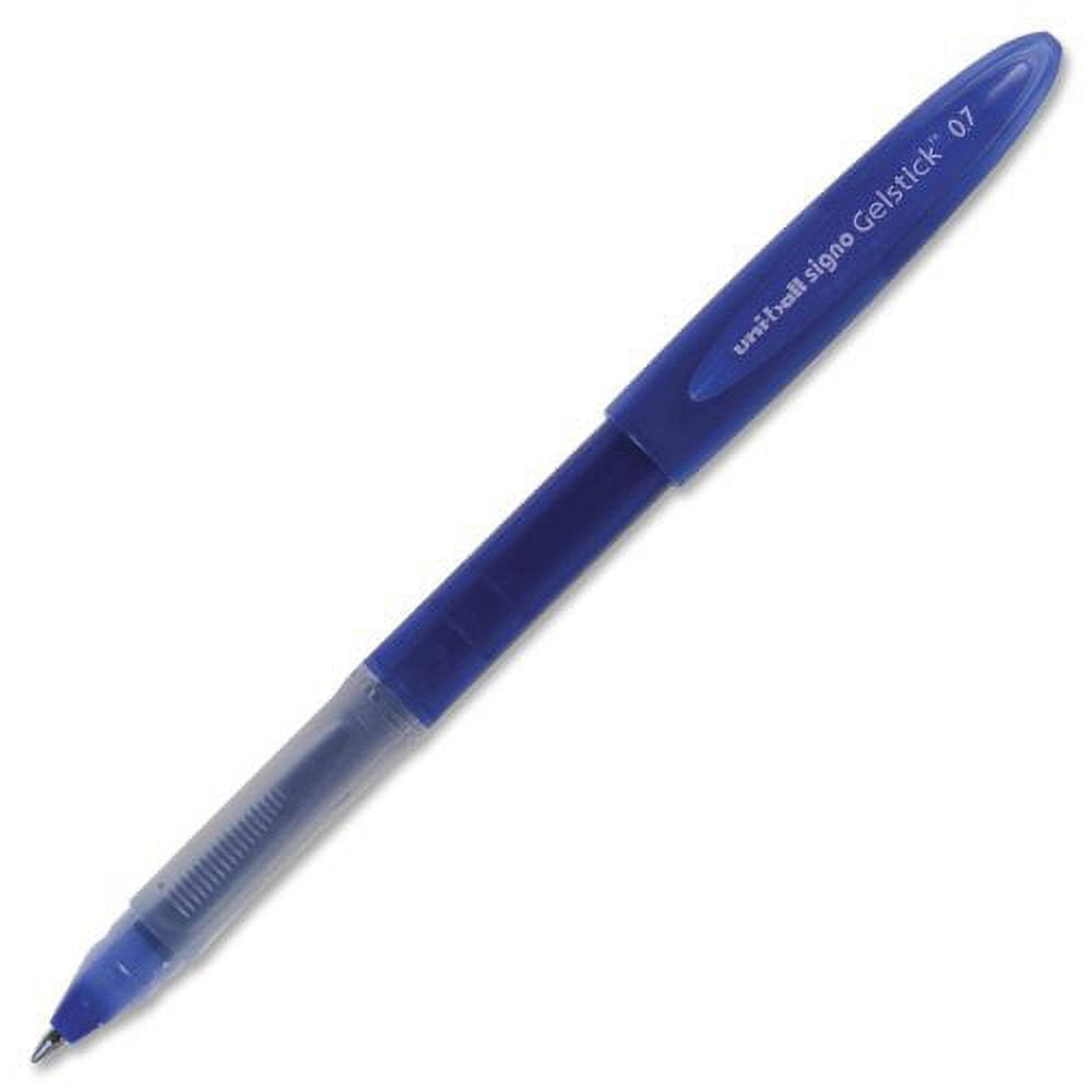Uni-Ball Gelstick Gel Pens Medium Point Blue Ink 12 Count - Walmart.com