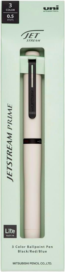 Uni Jetstream Prime Rotational Twist-Action 3-Color Ballpoint Pen ...