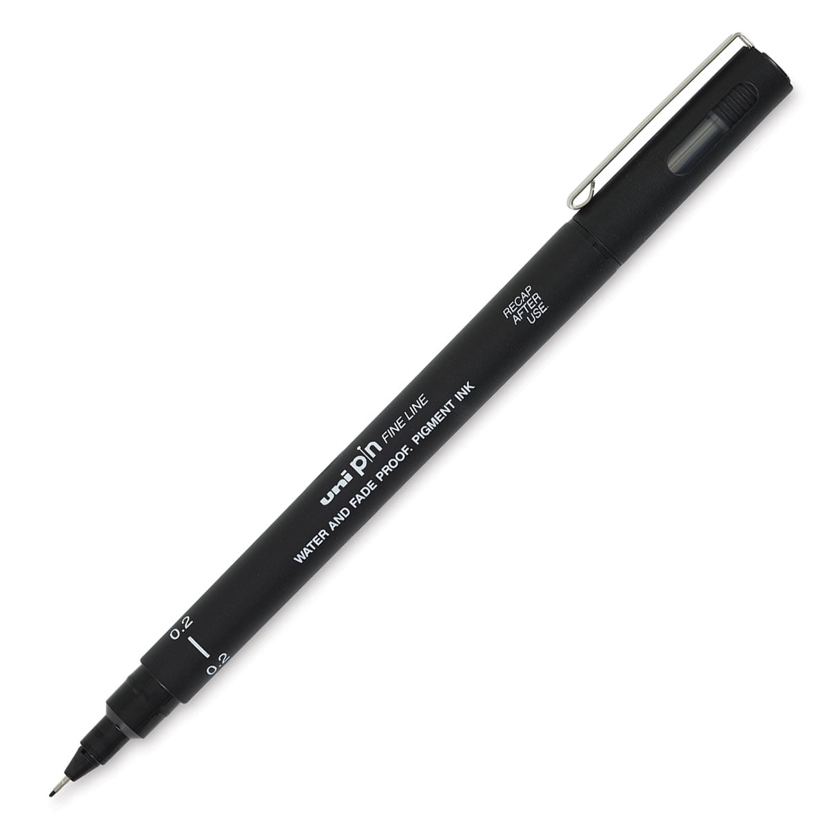 Uni Pin Fine Liner Pen - 0.2 mm, Black - Walmart.com