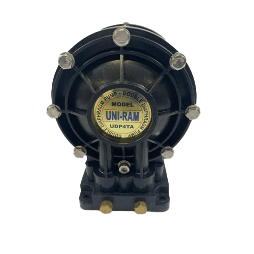 Uni-Ram UDP4TA Dual Diaphragm Pump, 3.7 GPM Output, Reinforced Delrin ...