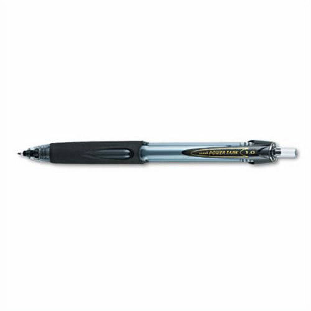 Uni-ball Power Tank RT Ballpoint Retractable Pen, Black, Bold, Dozen ...