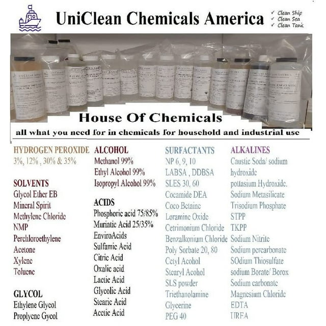 UniClean America Butyl Ether EB - Glycol Ether EB - Butyl Glycol / 2 ...