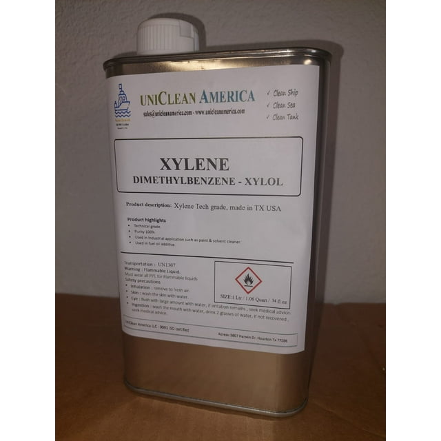 UniClean America Xylene - (dimethylbenzene) Xylol - HIGH Purity - Made ...