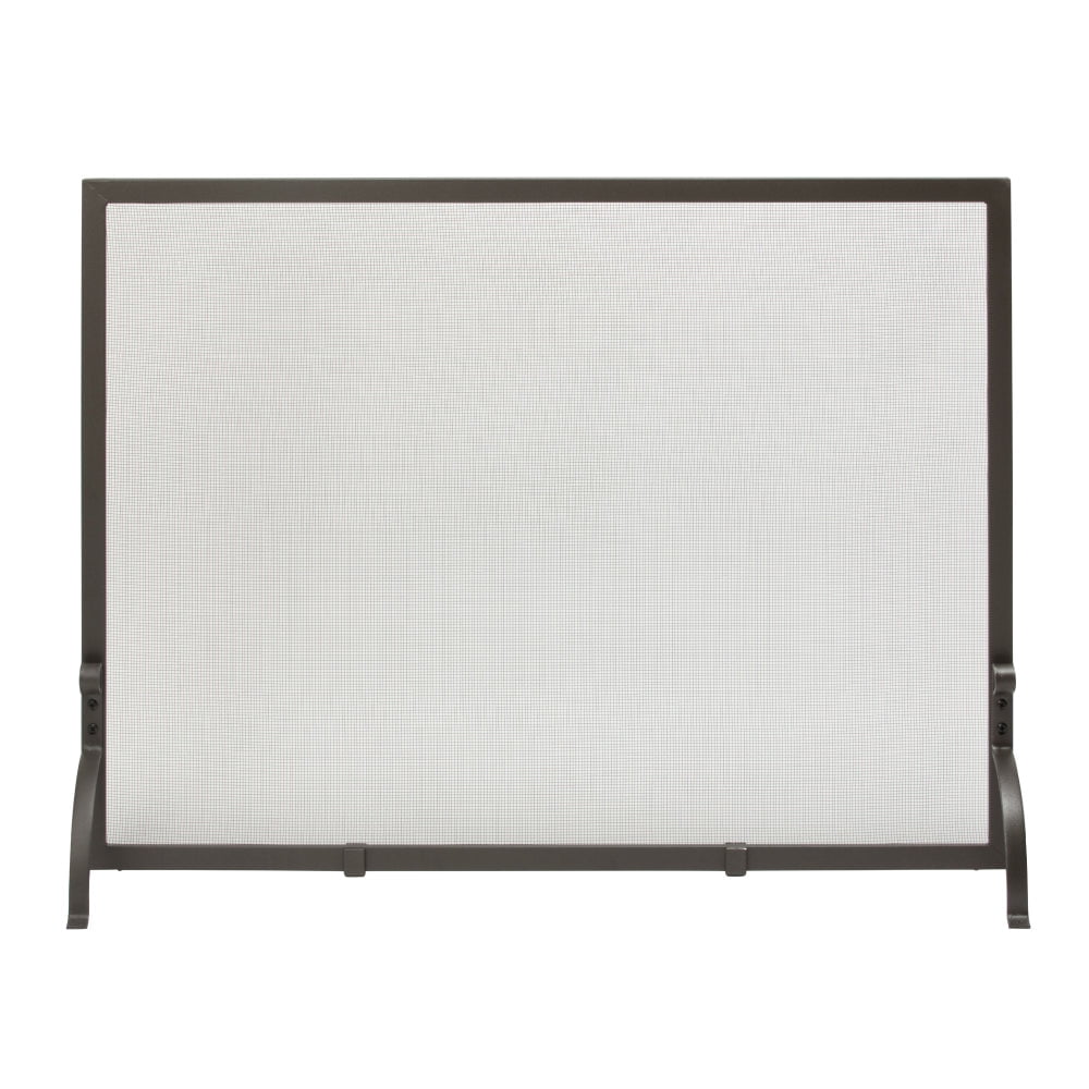 UniFlame Single Panel Olde World Iron Finish Screen - Walmart.com