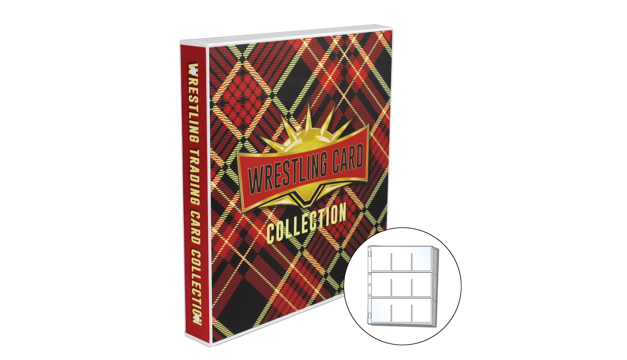 UniKeep WWE WrestleMania Themed Collectable Card Storage Binder, 450 ...