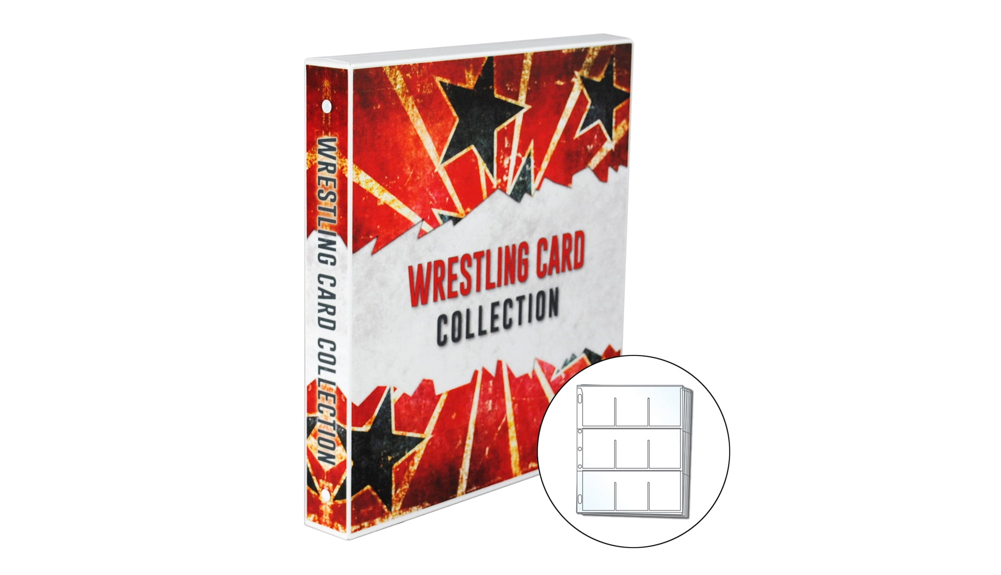 UniKeep WWE WrestleMania Collectable Card Storage Binder, 360 Card ...