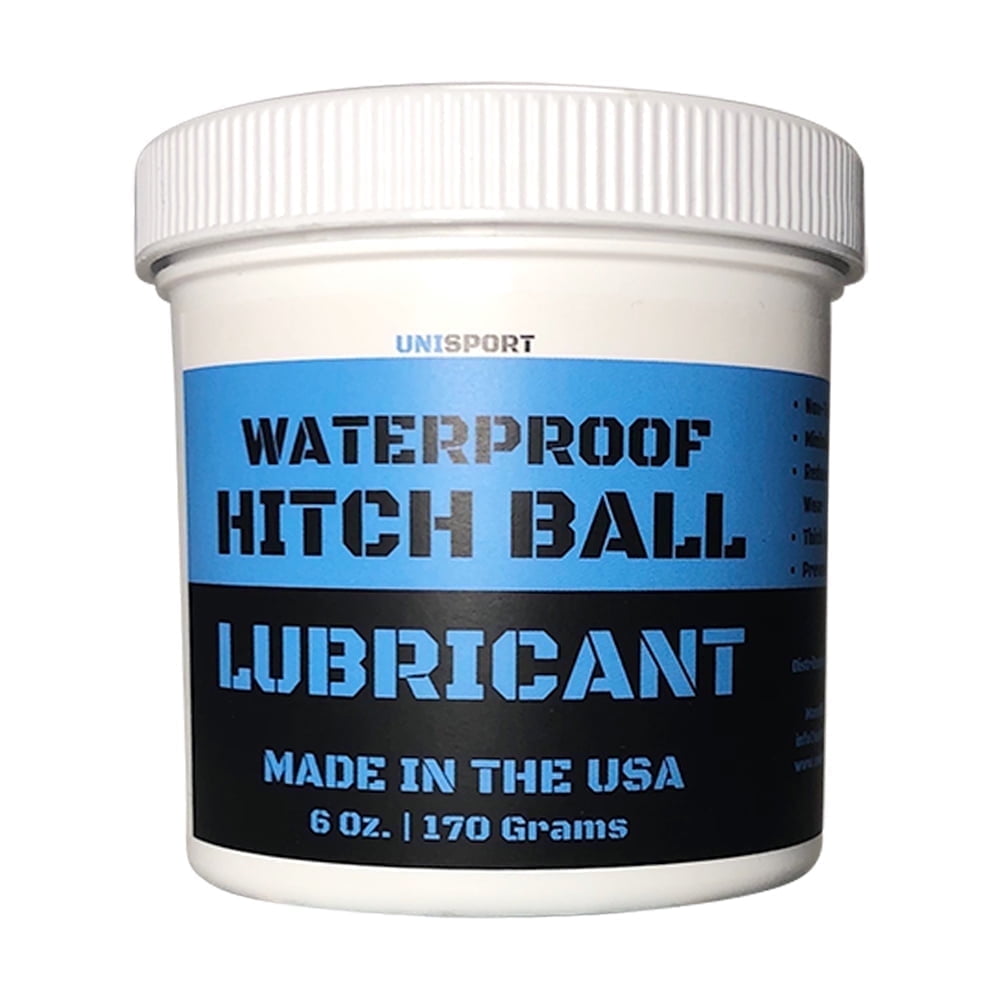 USA Made 6 Oz Trailer Hitch Ball Lubricant - Waterproof Grease for ...