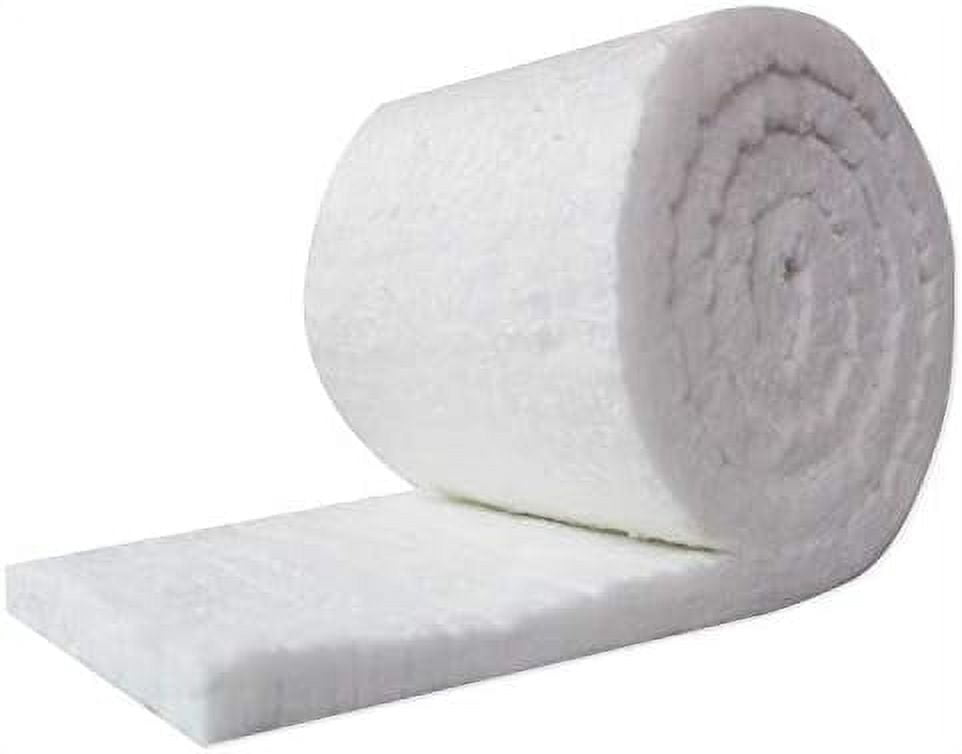 UniTherm Ceramic Fiber Insulation Blanket Roll, (6# Density, 2300°F)(2 ...