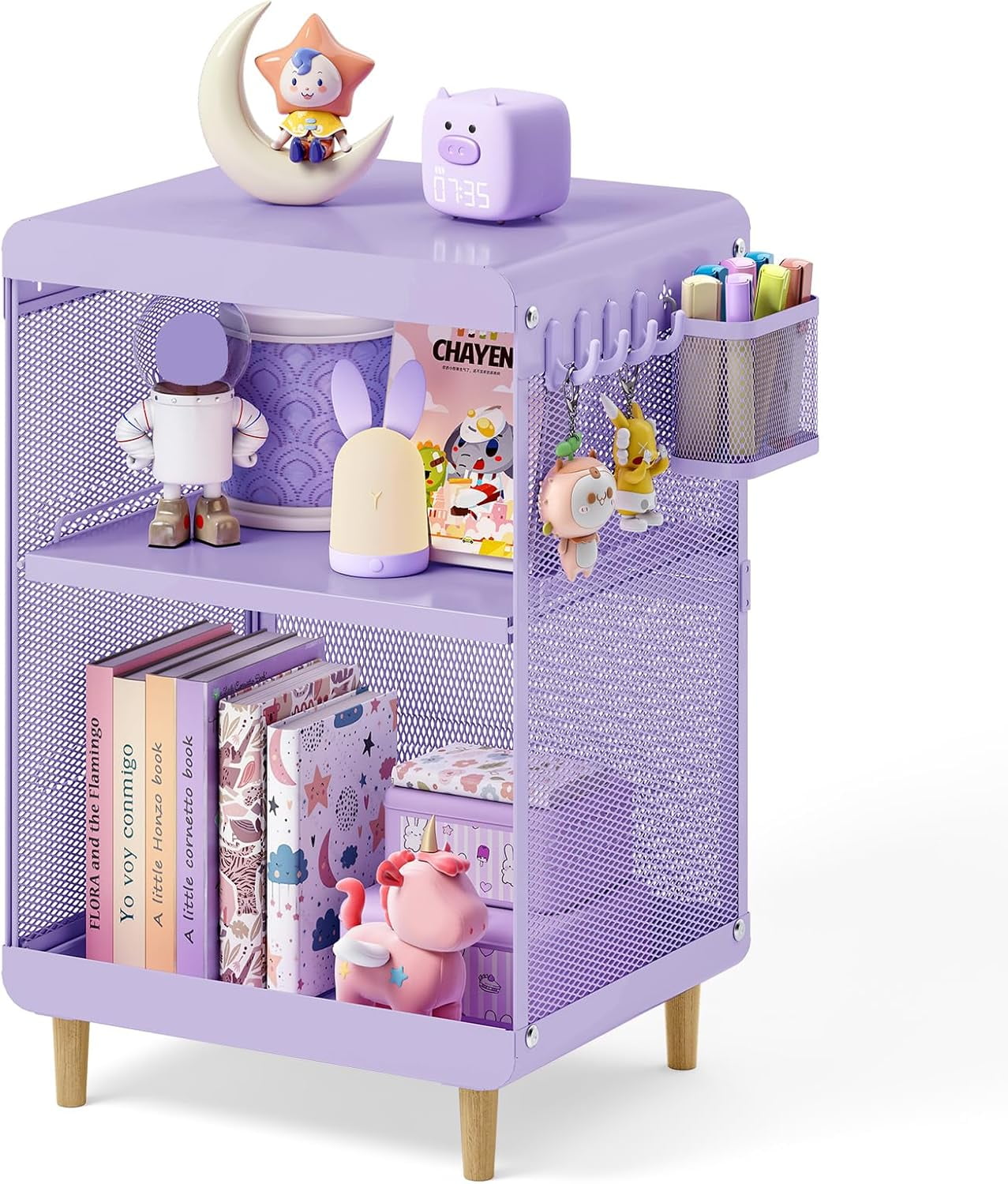 UniVerse Nightstand,Bedside Table,Teen Girls Night Stand,Toddler Night ...