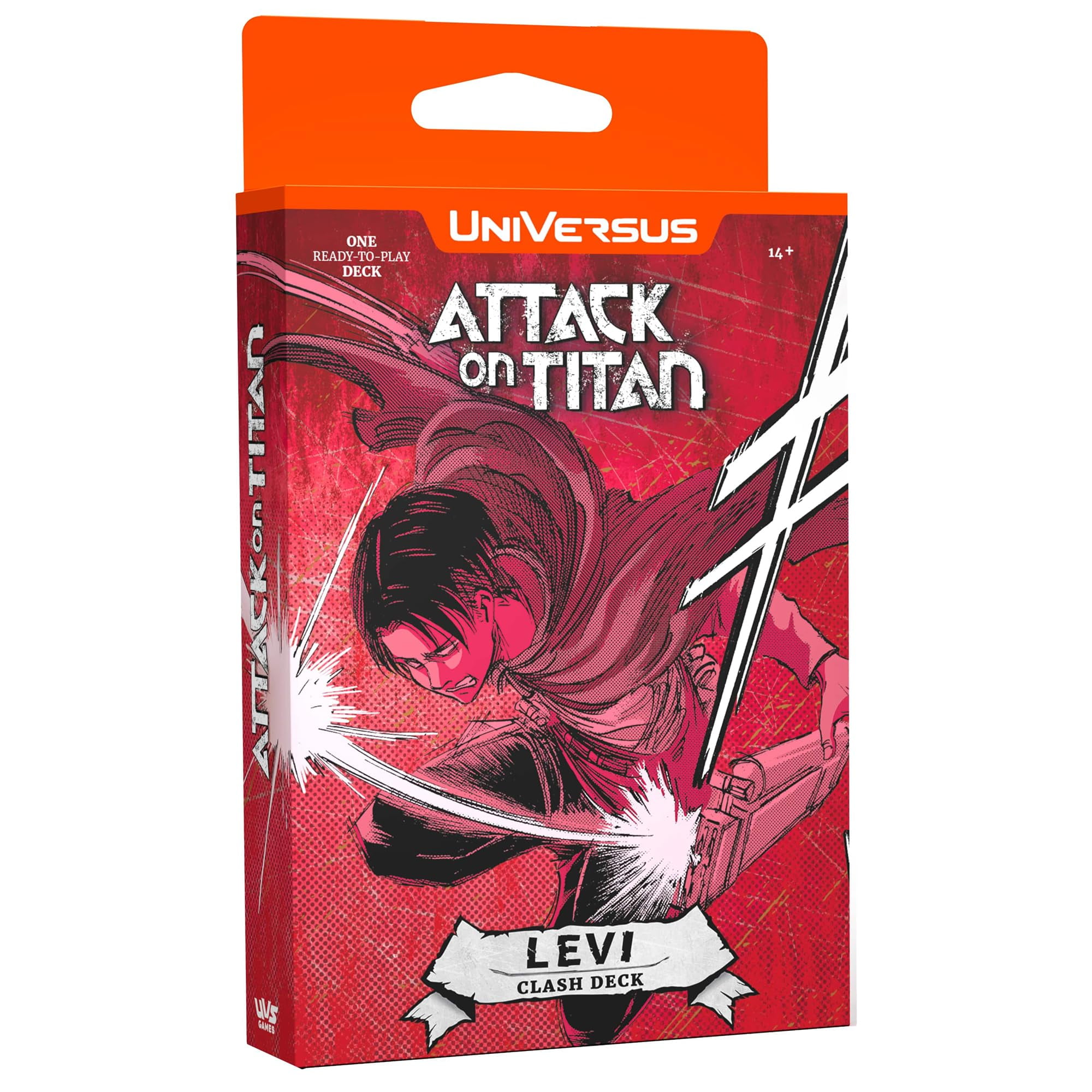 UniVersus Attack on Titan: OIF8 Battle for Humanity - Clash Deck Levi - Ready to Play Character ...