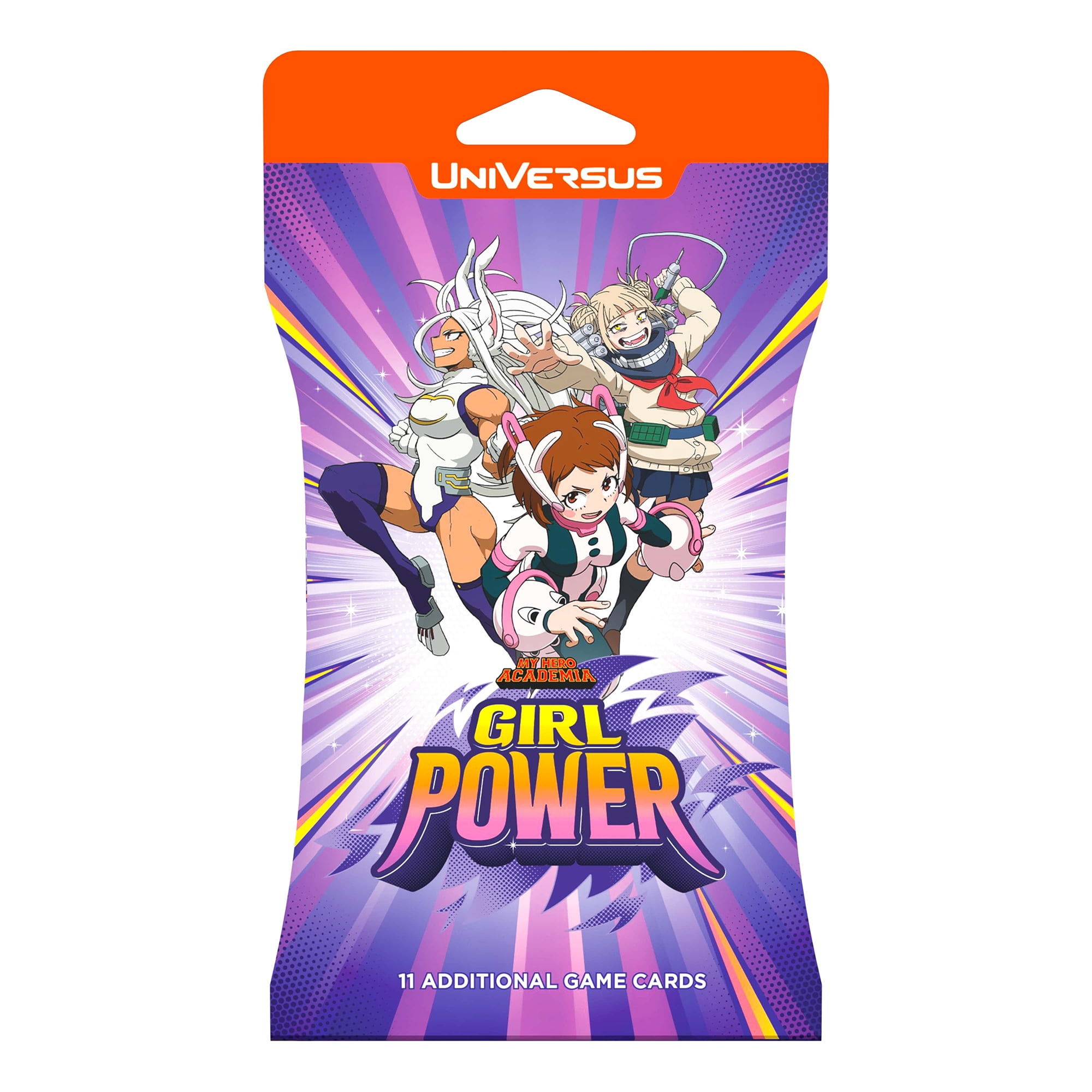 UniVersus My Hero Academia: Girl Power Booster Pack, 11 Cards - Walmart.com