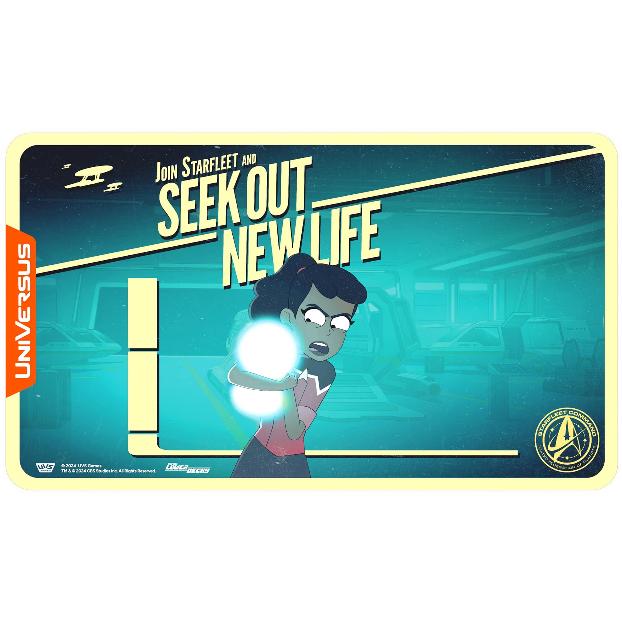 UniVersus: STAR TREK: Lower Decks - Beckett Mariner Playmat - 24 x 14 ...