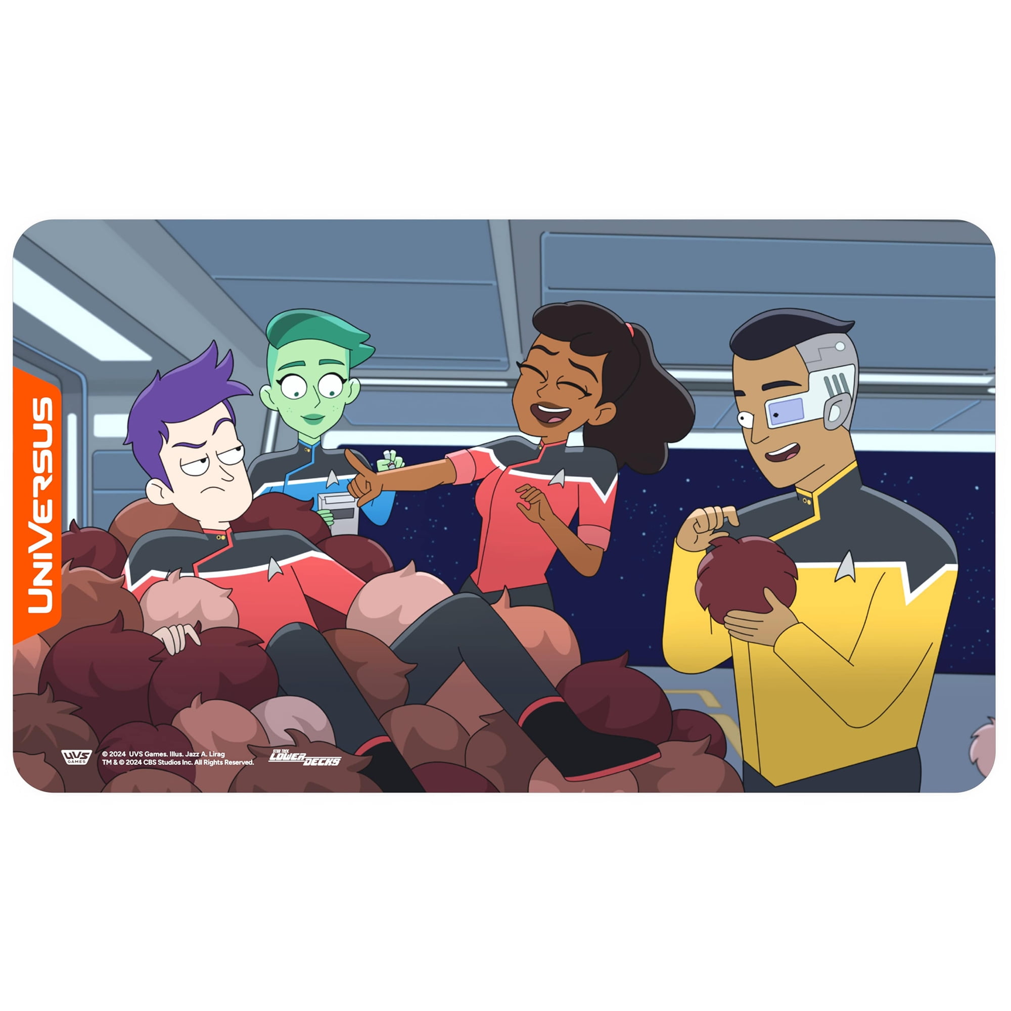 UniVersus: STAR TREK: Lower Decks - Tribbles Playmat - 24 x 14 ...