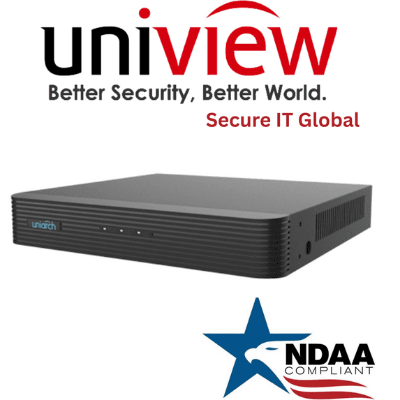 Uniarch by Uniview NDAA 16‑Channel 4K Lite Network Video Recorder – From Secure IT Global ...