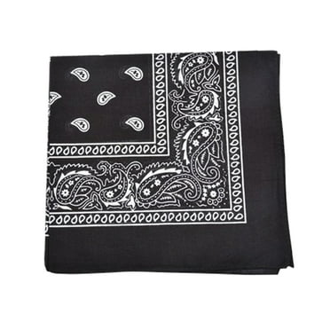 Balec Set of 6 Paisley Cowboy Western Bandanas Multi-Purpose (Red ...