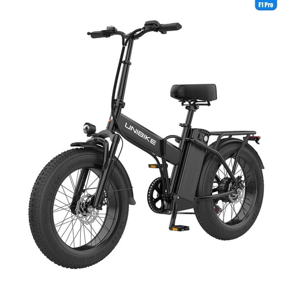 Unibike 20*4.0'' Foldable Ebikes for Adults, 748W Peak Motor Ebike, Fat ...