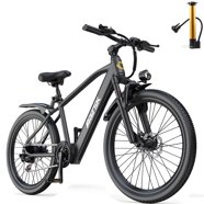 26" Schwinn EC1 Electric Cruiser Bike for Adults, 7 Speeds, 250w Motor ...