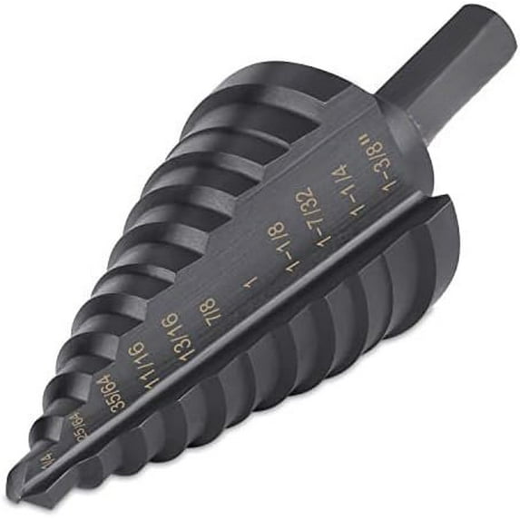 Unibit Step Drill Bit for , Genuine M2 Drill Stepper Bit for Hard , 11 ...