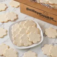 Walmart 12-Pack Gold Star Shaped Smiley Sugar Cookies - Nut Free ...