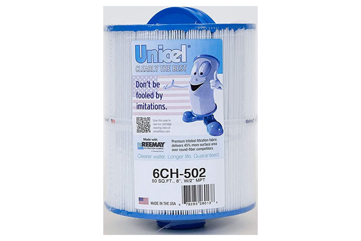 Unicel 6CH-502 Replacement Filter Cartridge for 50 Square Foot Artesian ...