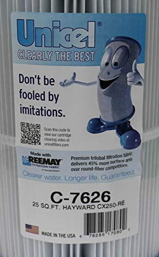 Unicel C-7626 25 Square Foot Media Replacement Pool Hot Tub Spa Filter ...