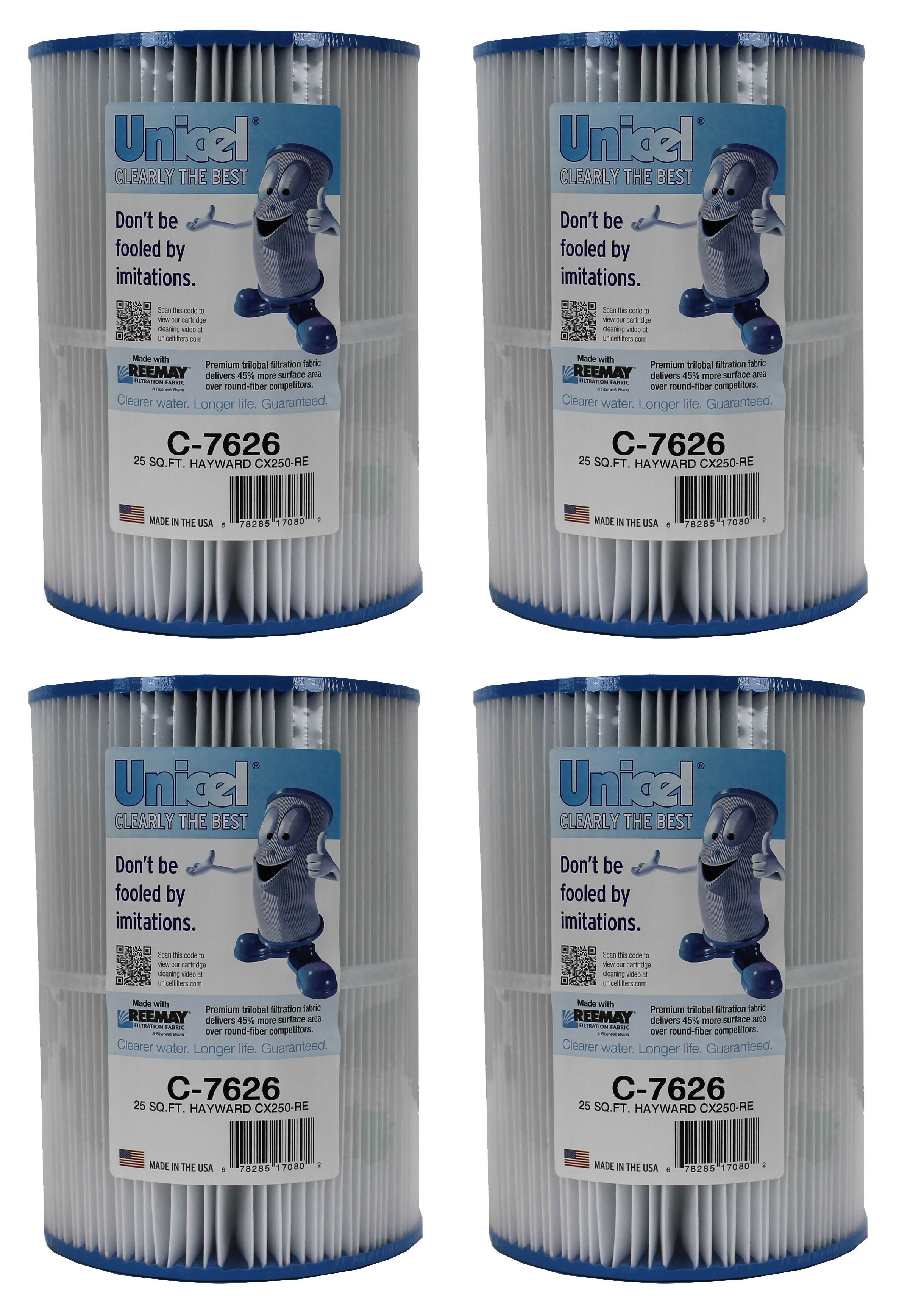 Unicel C-7626 Pool Replacement Cartridge Filters Hayward (4 Pack ...