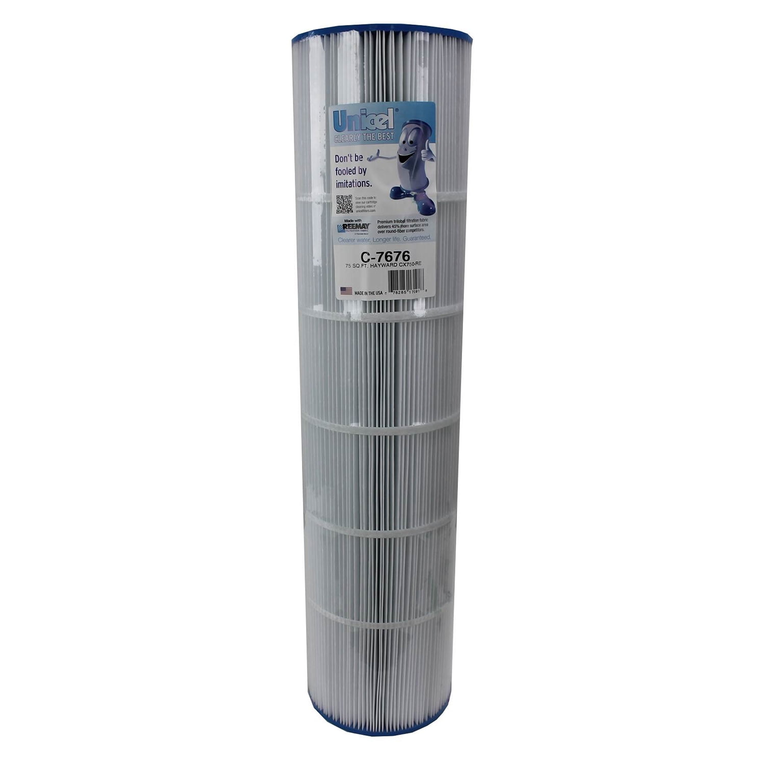 Unicel C-7676 Replacement 75 SqFt Pool Hot Tub Filter Cartridge, 108 ...