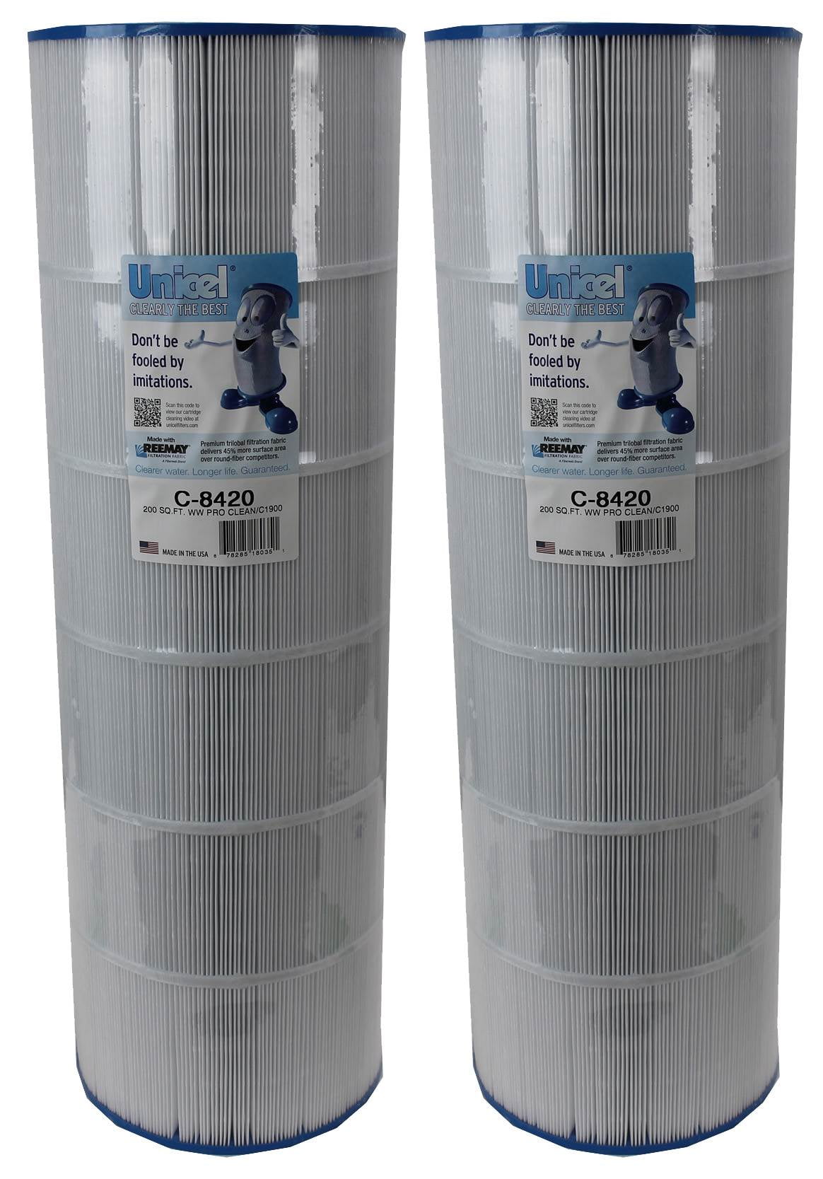 Unicel C-8420 Spa Pool Replacement Cartridge Filters Hayward (2 Pack ...