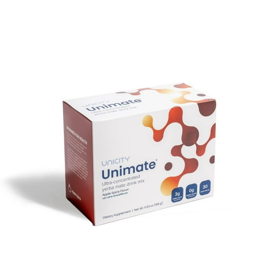 Unicity Feel Great : Unimate Apple Spice 1 Box (30 sachets) With ...