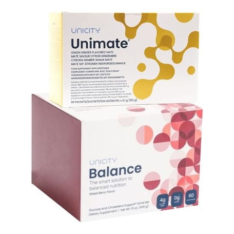 Unicity Ginger + Berry (2 Boxes, 30 Packets Each) | Fiber Drink Mix ...