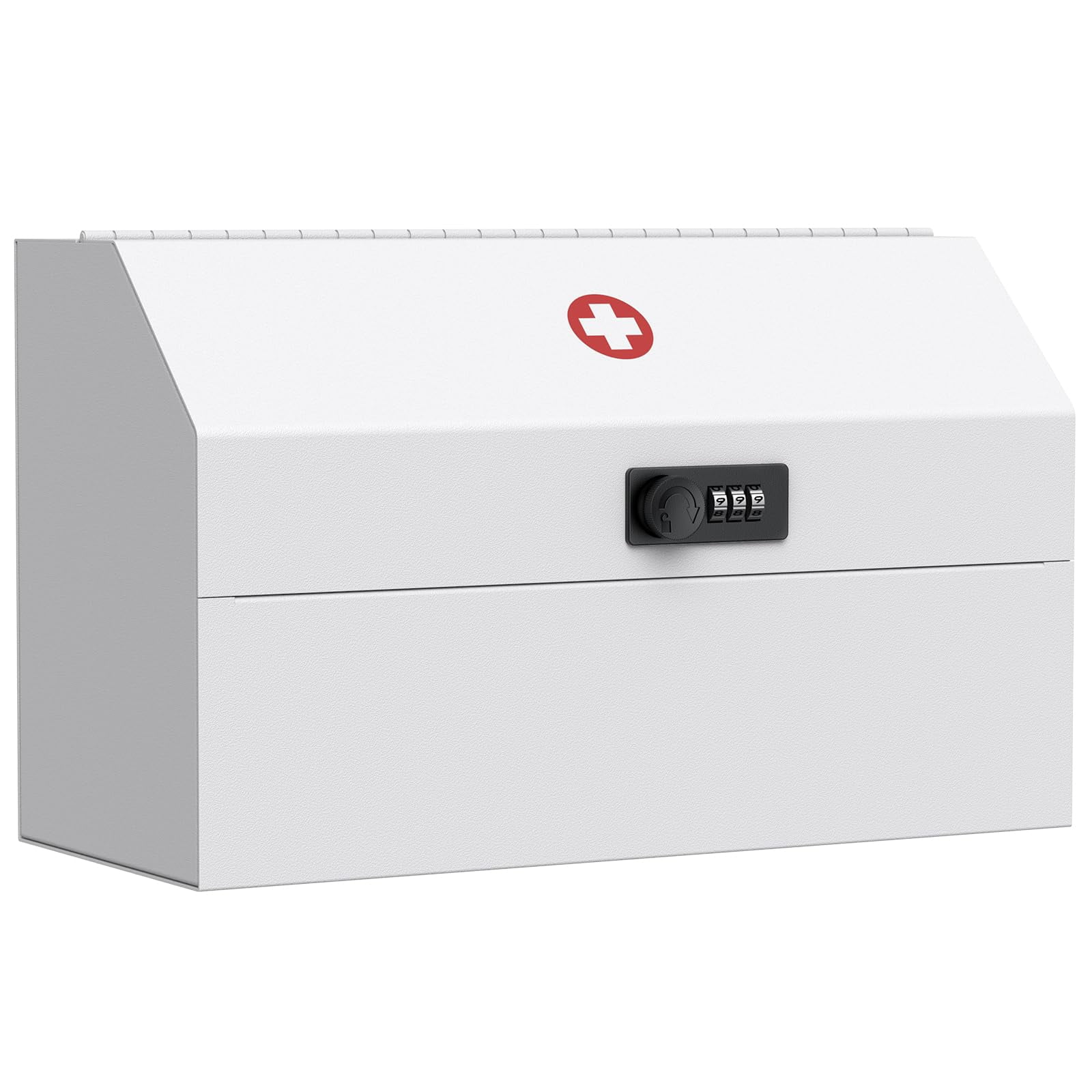 Uniclife Wall Mount Medicine Cabinet with Combination Lock Locking ...