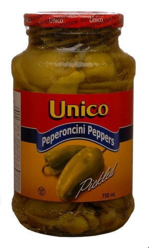 Unico Pepperoncini Peppers, 750 mL/25.4 oz., {Imported from Canada ...