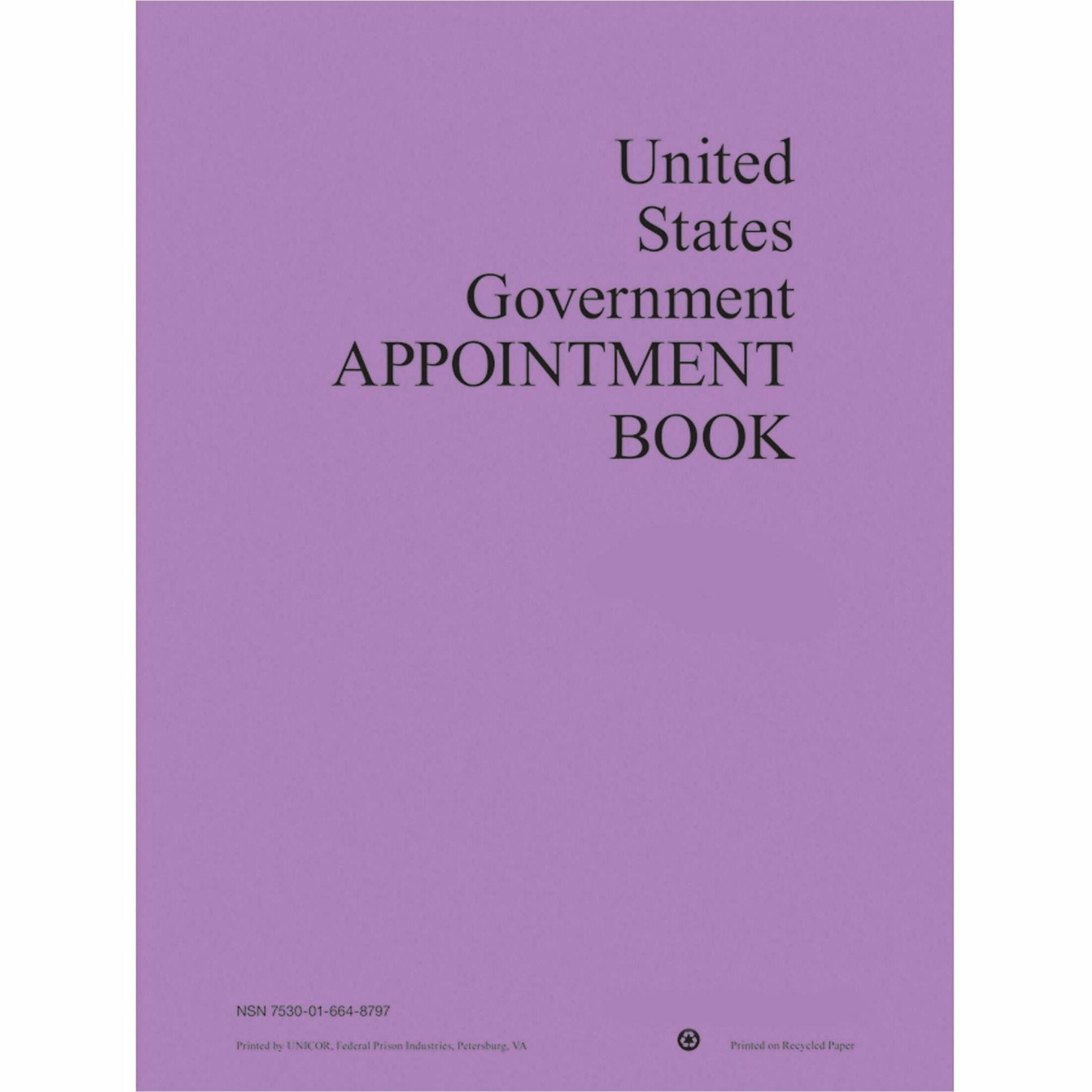 Unicor Weekly Appointment Book - Walmart.com