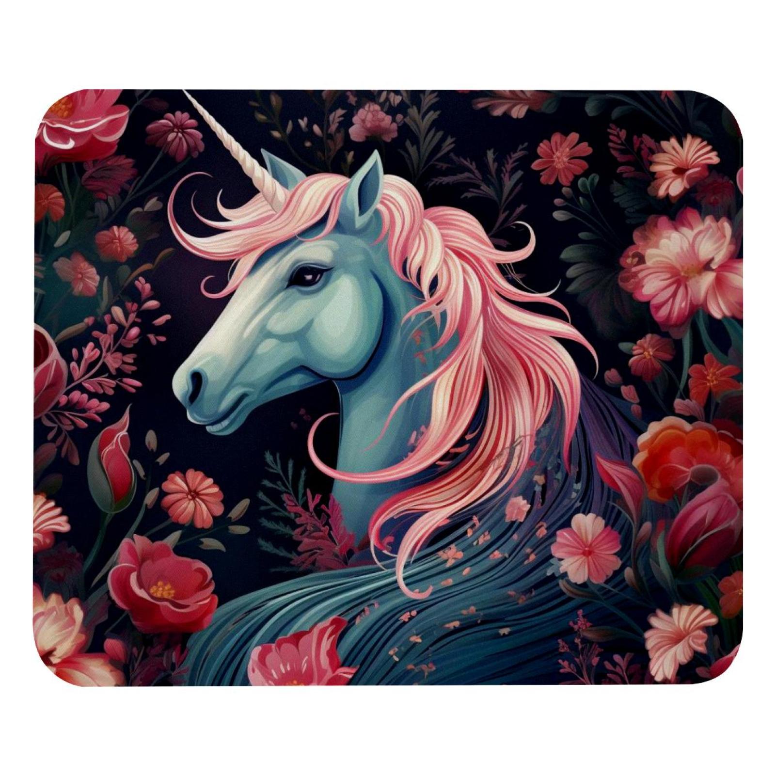 Unicorn 8.3x9.8 Inch Square Gaming Mouse Pad with Non-Slip Rubber ...