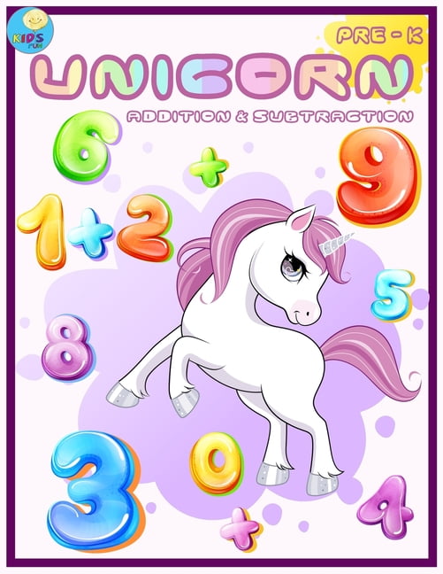 Unicorn Addition & Subtraction: Preschool, Kindergarten Fun activities ...