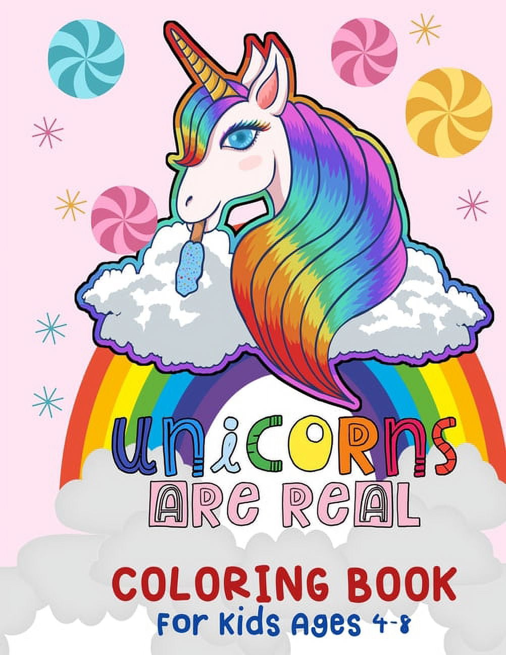 Realistic Unicorn Coloring Pages