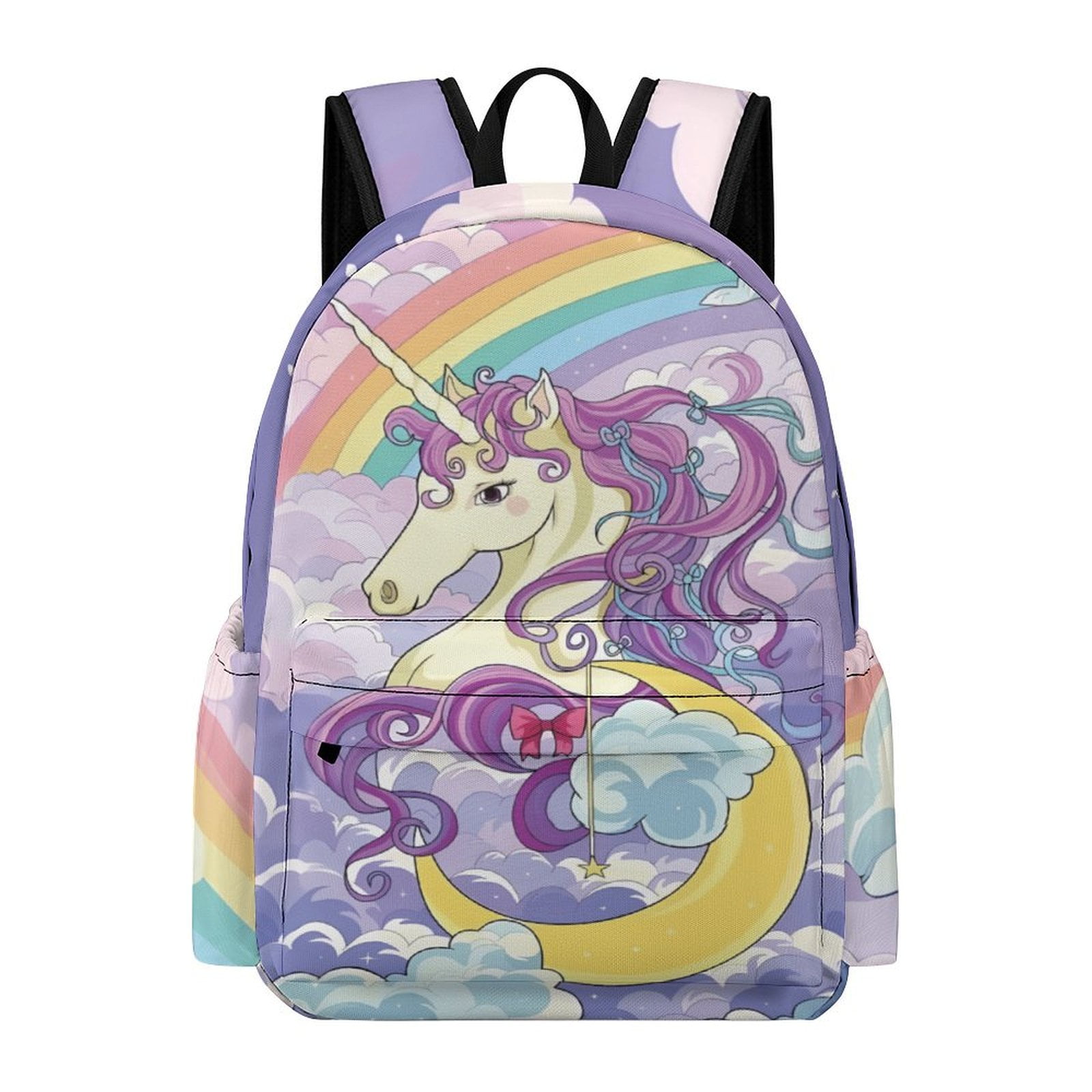 Unicorn Backpack for Men Women Teenager 17 Inch Unicorns Schoolbag ...